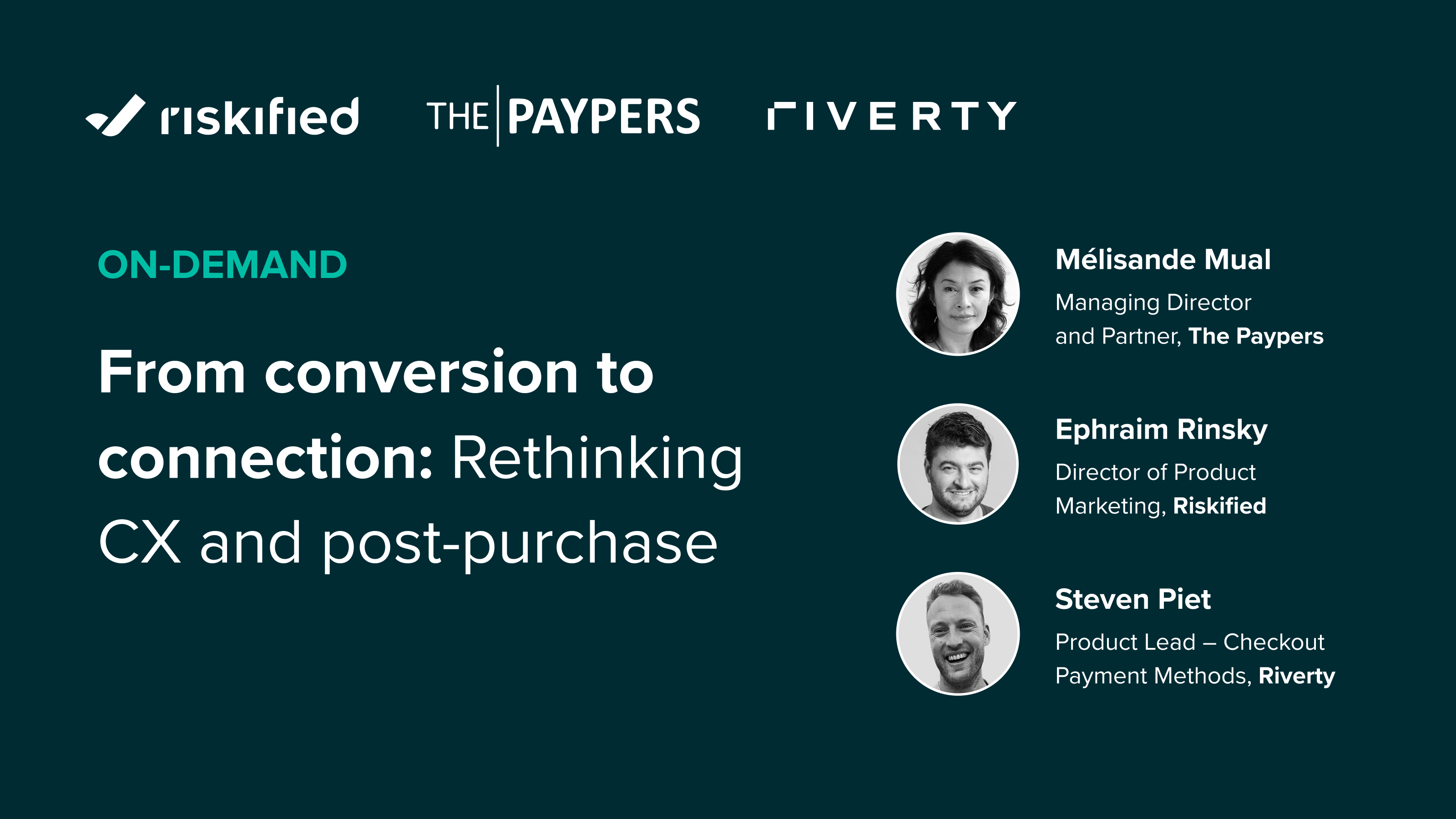 From conversion to connection: Rethinking CX and post-purchase - Riskified